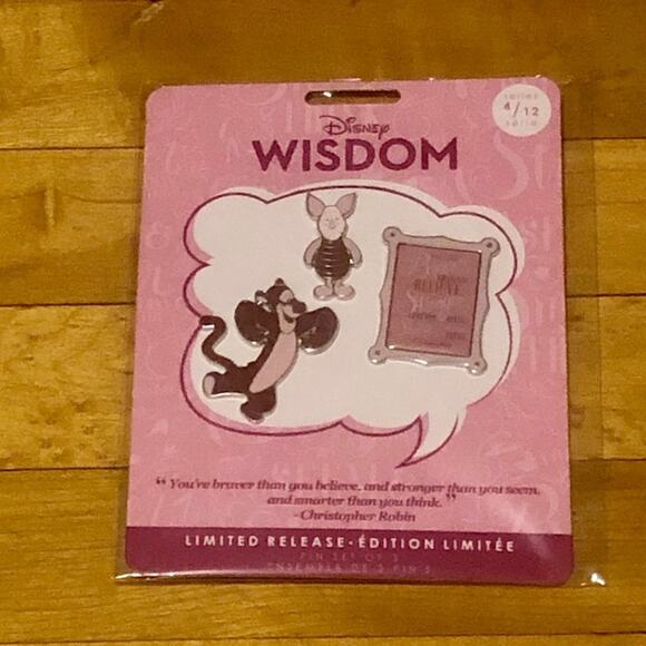 Disney | Other | Disney Wisdom Collection April 42 Piglet Pins | Poshmark